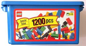 Bricker - 組裝玩具，來自 LEGO 3033 Unnamed 1200-piece brick tub