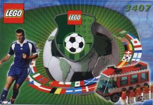 Bricker - 組裝玩具，來自 LEGO 3407 Red Team Transport