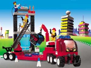 Bricker - 組裝玩具，來自 LEGO 4609 Fire Attack Team