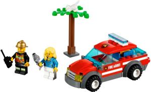 Bricker - 組裝玩具，來自 LEGO 60001 Fire chief car