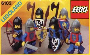 Bricker - 組裝玩具，來自 LEGO 6102 Castle Mini-Figures
