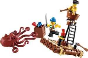 Bricker - 組裝玩具，來自 LEGO 6240 Kraken Attack