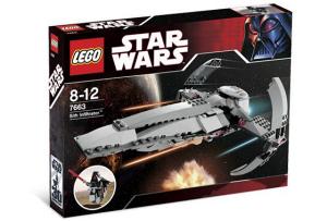 Bricker - 組裝玩具，來自 LEGO 7663 Sith Infiltrator