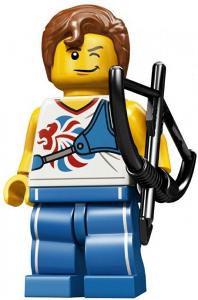 Bricker - 組裝玩具，來自 LEGO 8909-archer Agile Archer